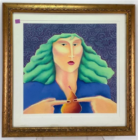 Carol Cook | Portrait of a woman | MutualArt