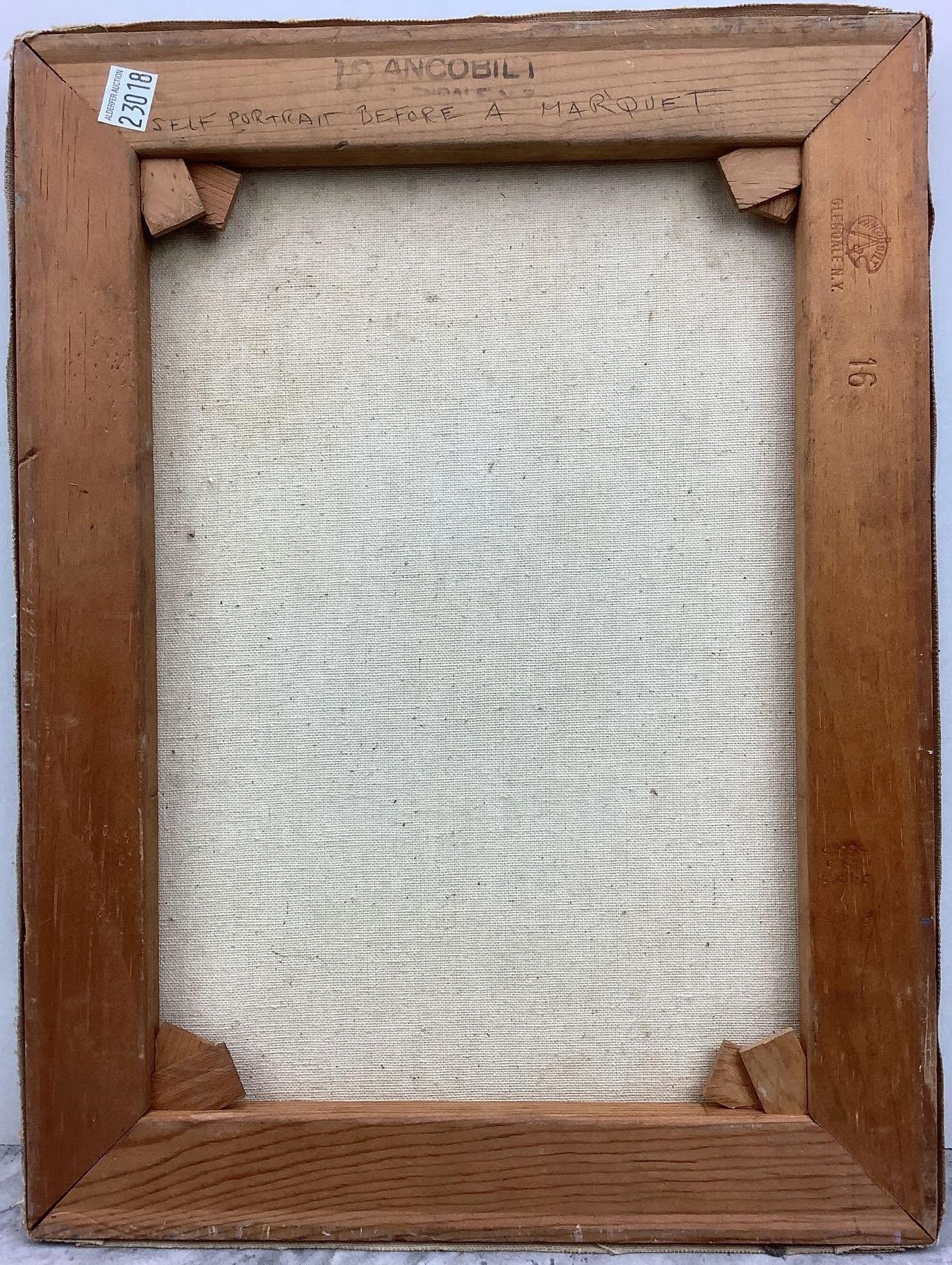 Frederick Robbins Childs | Self Portrait Before A Mar'quet | MutualArt