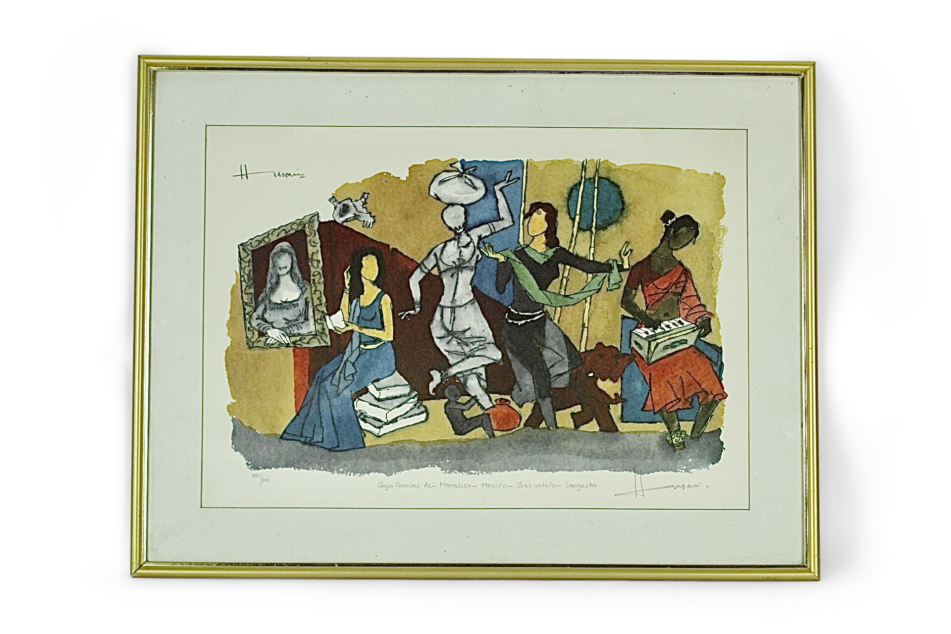 Maqbool Fida Husain | Passage Of Time (1954) | MutualArt