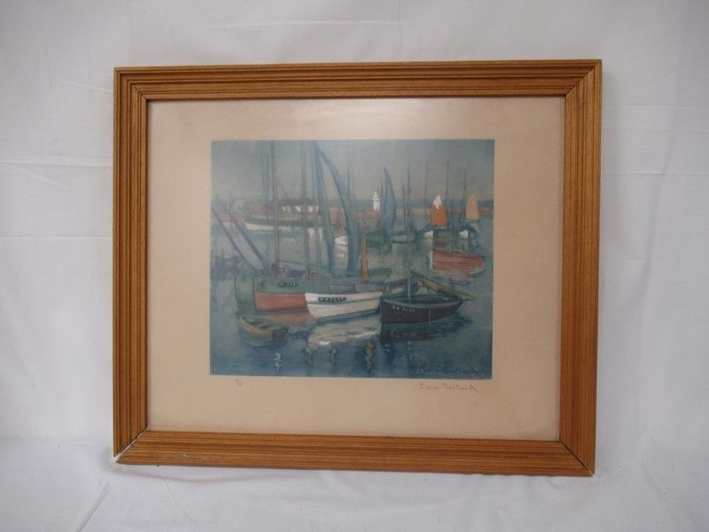Pierre Philippe Bertrand | Bateaux au port | MutualArt