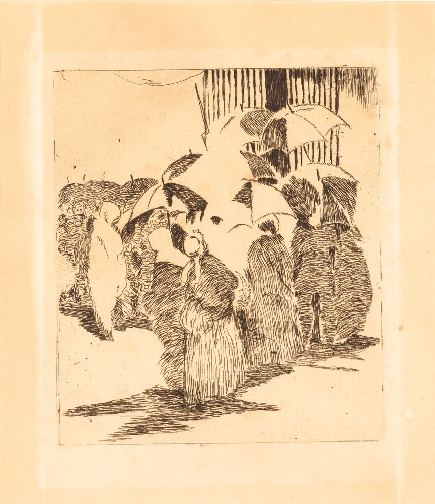 Édouard Manet | Line in Front of the Butcher Shop (Queue devant la ...