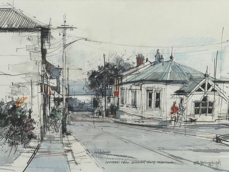 Peter Barraclough | PETER BARRACLOUGH MIXED MEDIA - HAMPDEN ROAD ...