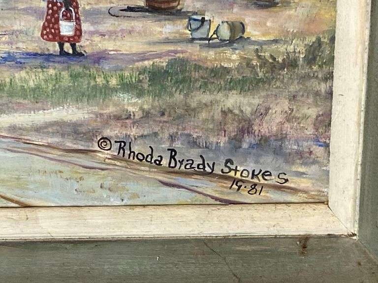 Rhoda Brady Stokes | The Artist and Brother Drink Juice at the Syrup ...