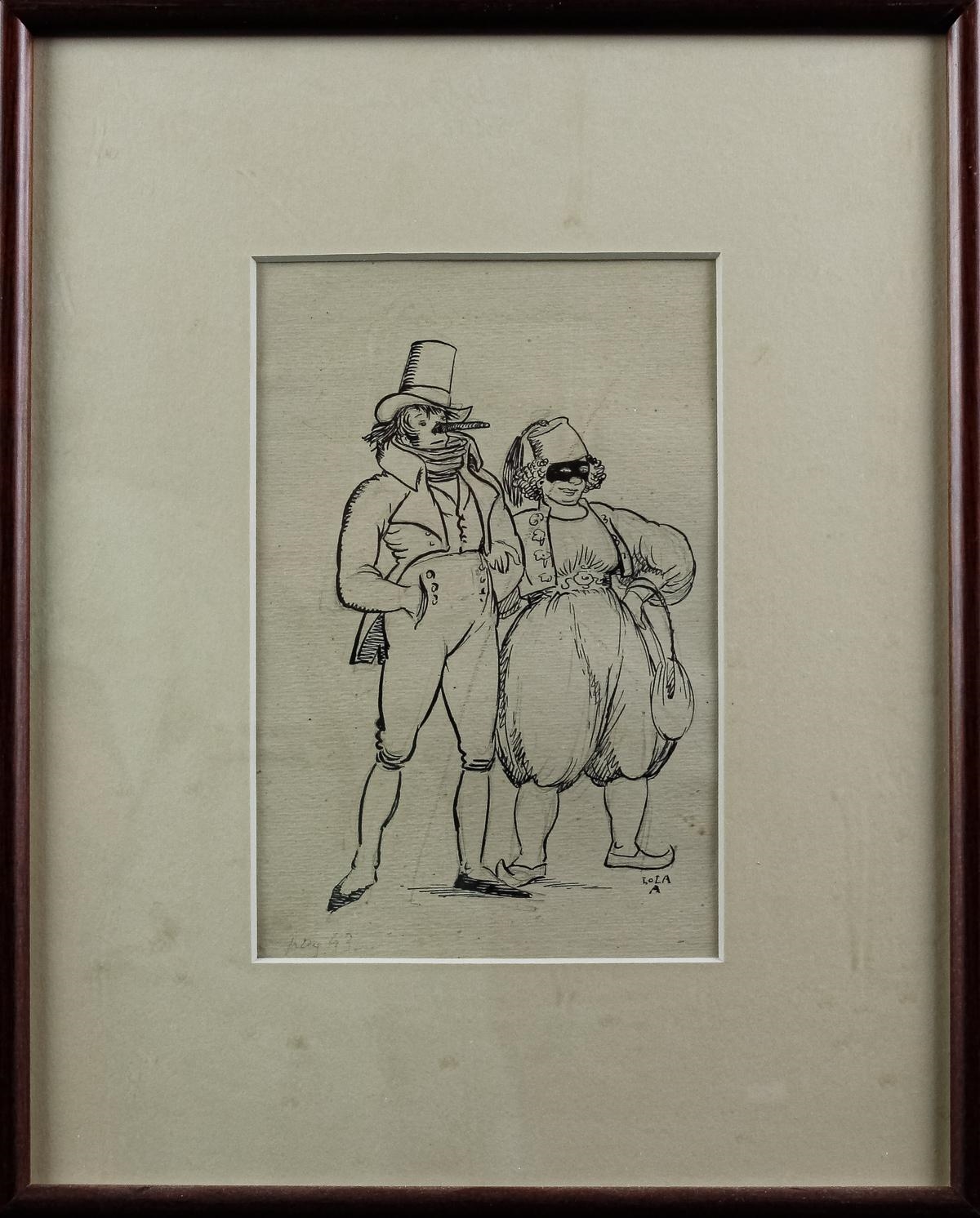 Lola Anglada Sarriera | Personajes de Carnaval | MutualArt