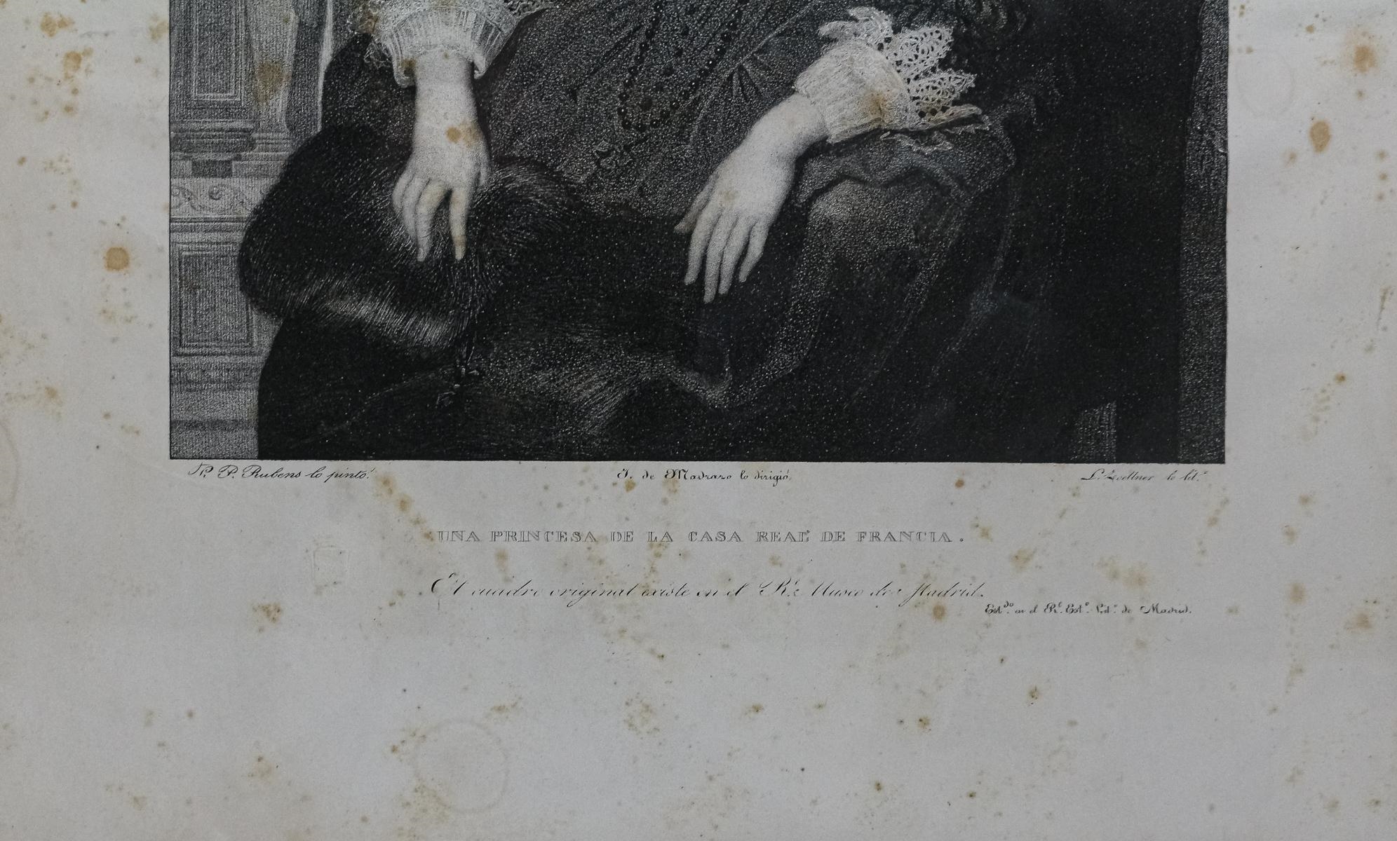 Peter Paul Rubens | Una princesa de la casa real de Francia | MutualArt