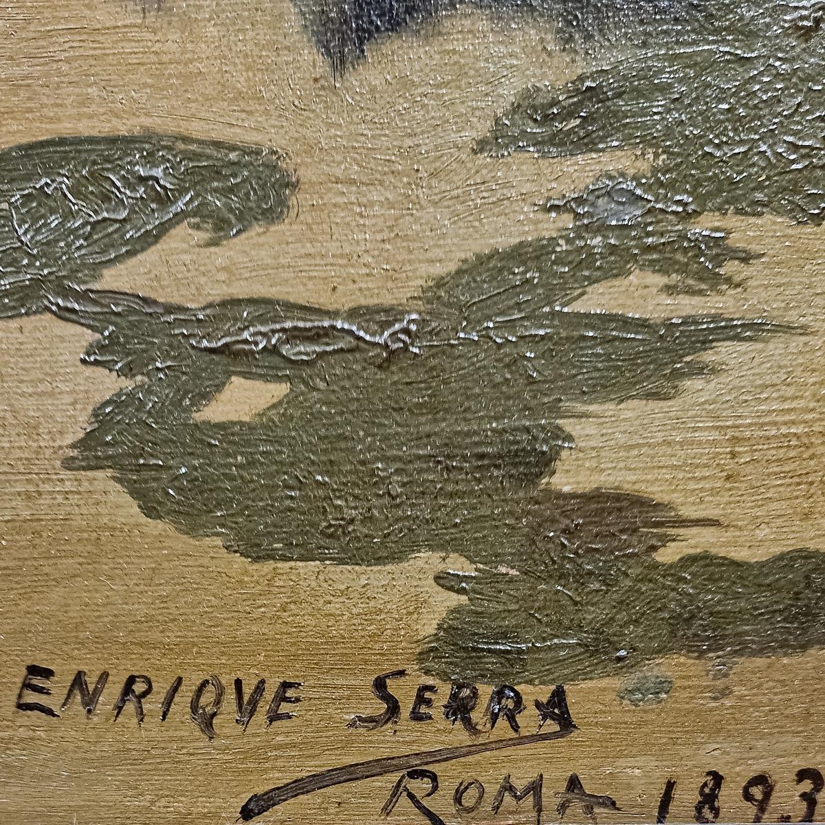 Enrique Serra y Auque | Paisaje-Laguna Pontina (1893) | MutualArt