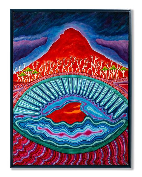 Sally Morgan | Marble Bar Pool (1991) | MutualArt