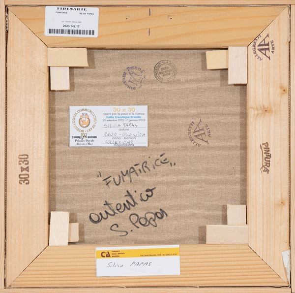 Silvia Papas | Fumatrice | MutualArt
