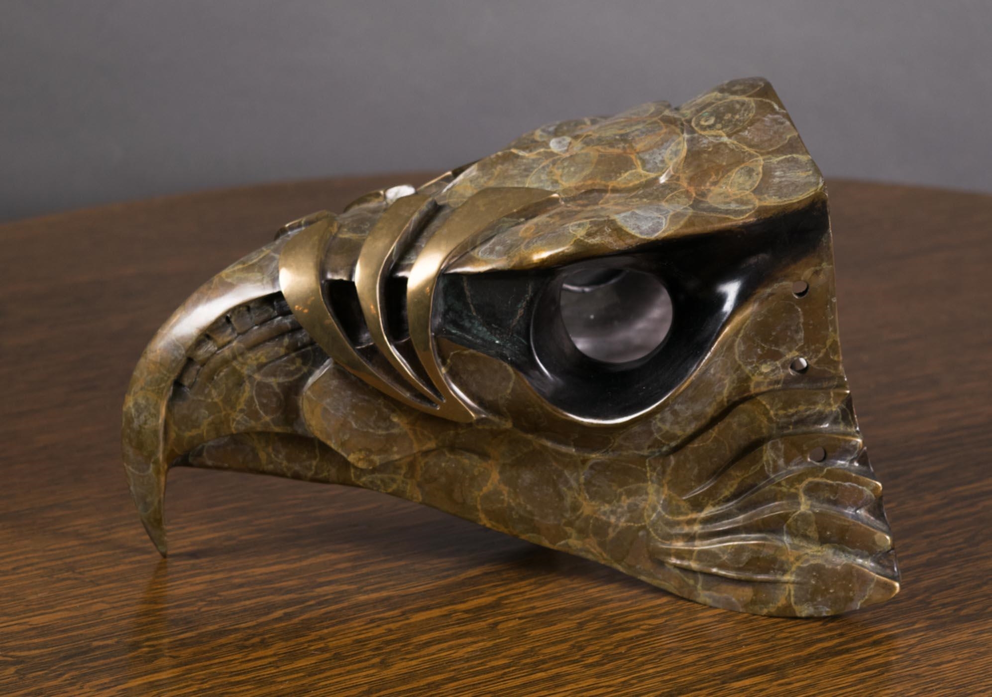 Deroy Sharp Deacon | DEROY SHARP DEACON BRONZE WALL SCULPTURE | MutualArt