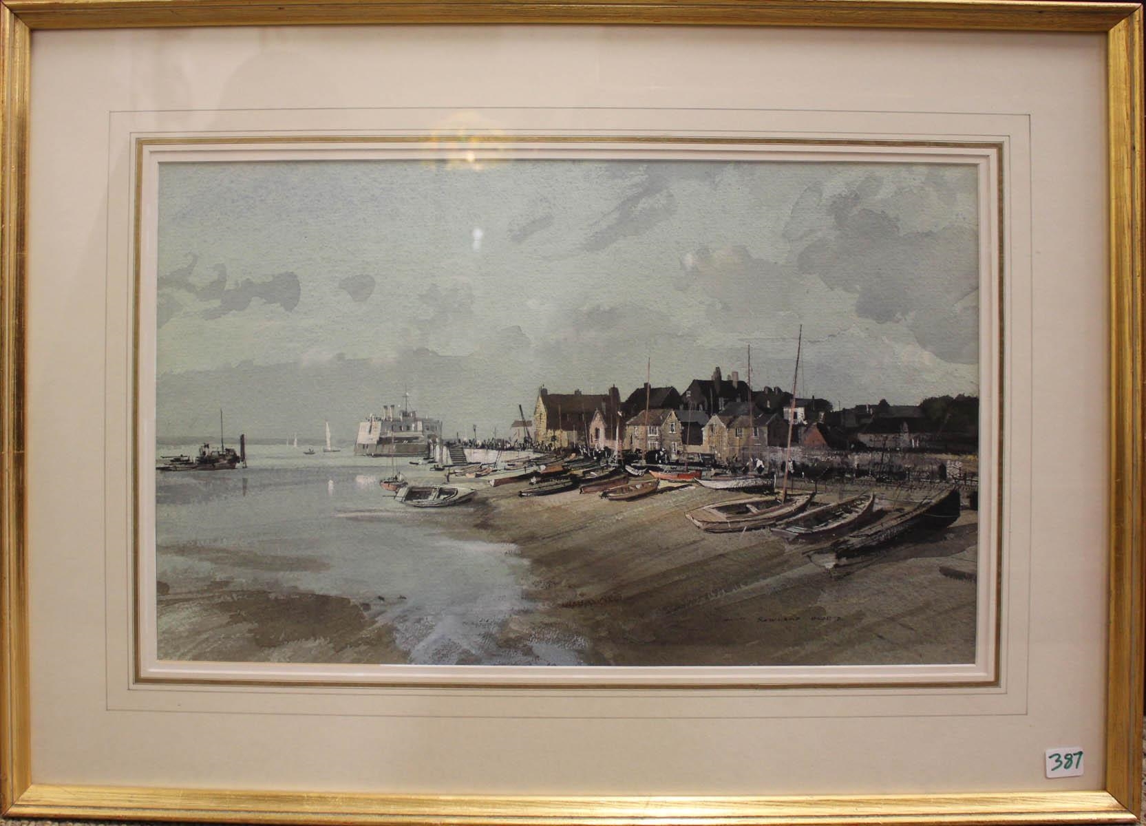 Rowland Hilder | ROWLAND HILDER WATERCOLOR ON PAPER | MutualArt