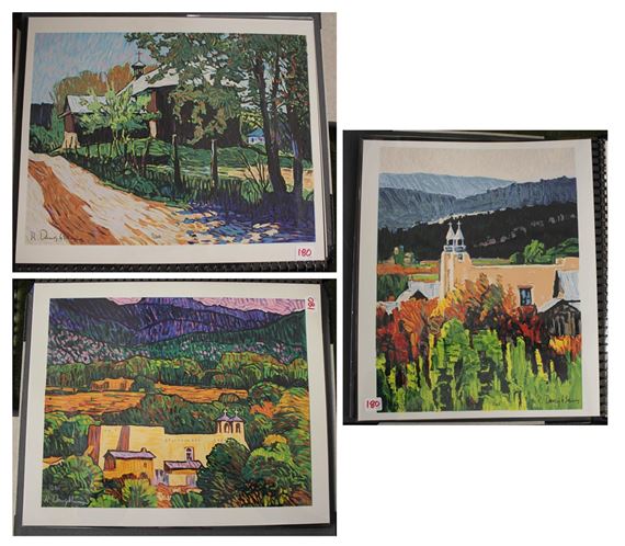 Robert Daughters | ROBERT DAUGHTERS THREE SERIGRAPHS | MutualArt