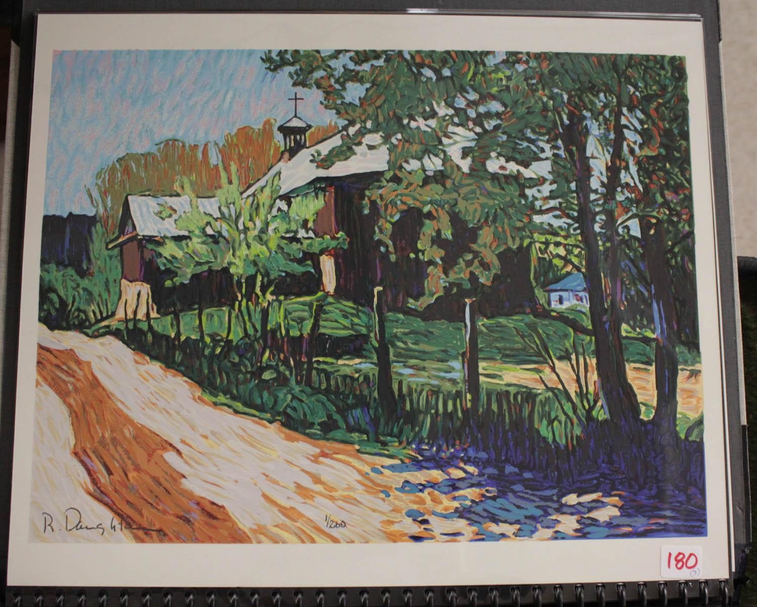 Robert Daughters | ROBERT DAUGHTERS THREE SERIGRAPHS | MutualArt