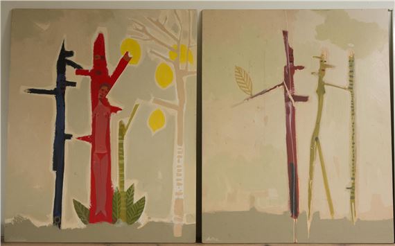 David de Villier | DAVID DEVILLIER TWO OILS ON BOARD | MutualArt