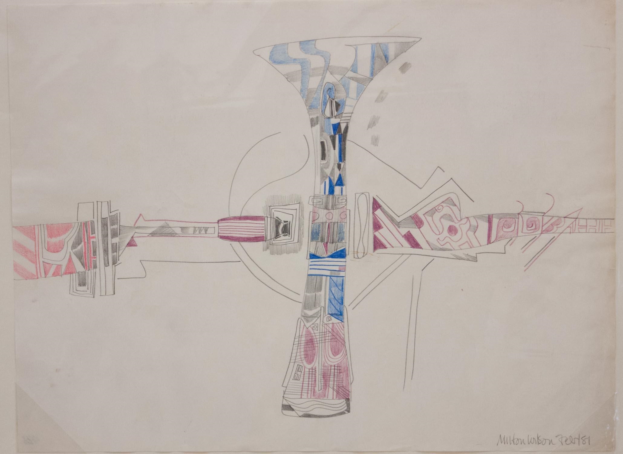 Milton Wilson | MILTON WILSON PENCIL AND COLOR PENCIL DRAWINGS | MutualArt