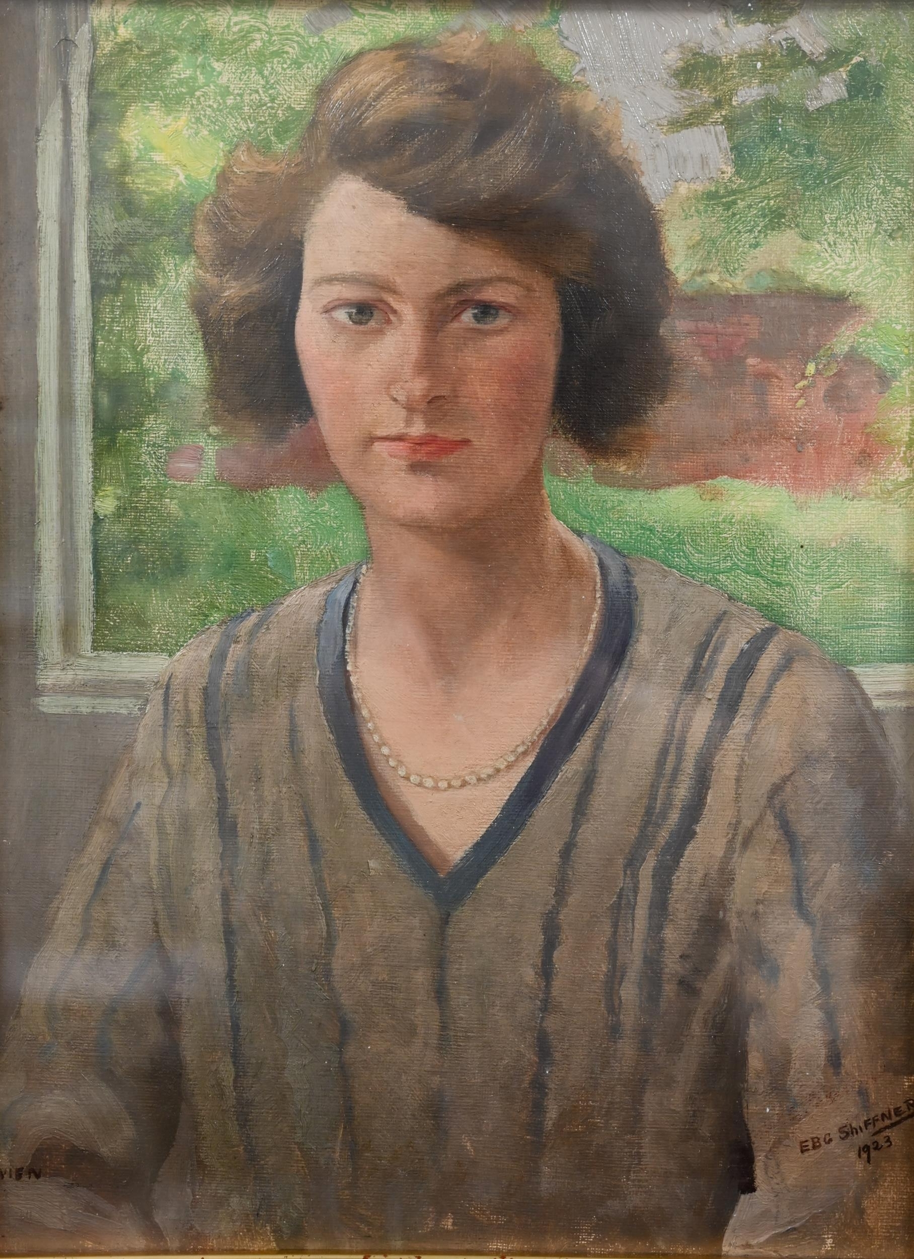 Eleanor Barbara Georgina Shiffner | 'Vivien', Portrait of a lady ...