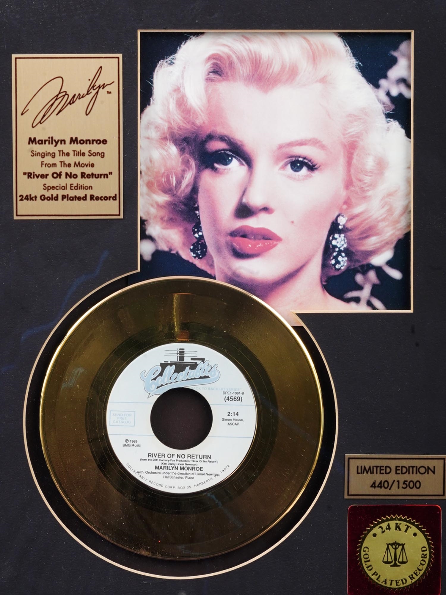 Marilyn Monroe | A rare limited edition vinyl record | MutualArt