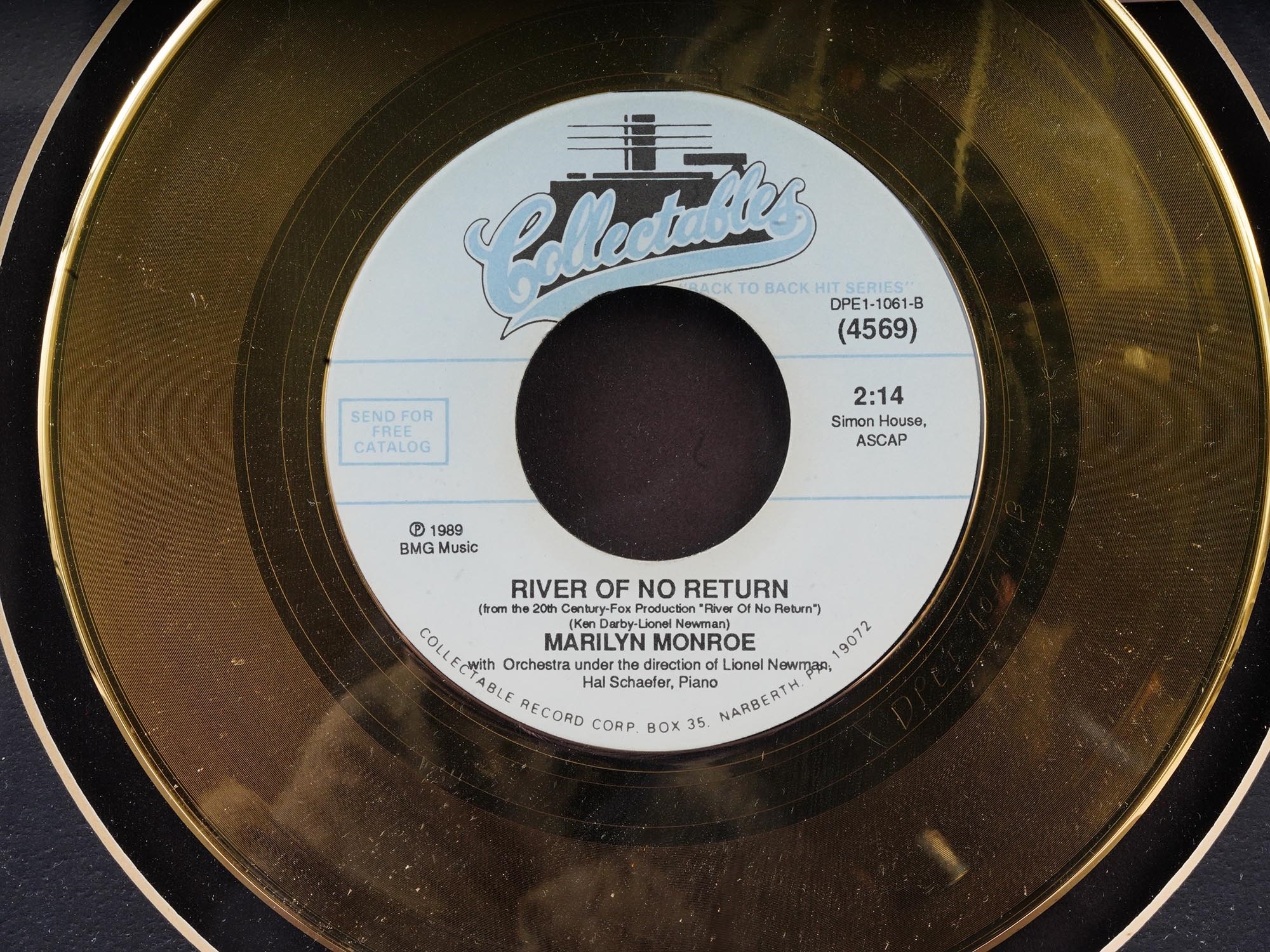 Marilyn Monroe | A rare limited edition vinyl record | MutualArt