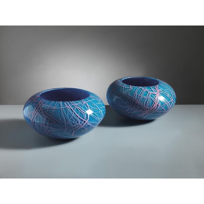 Toots Zynsky | COPPIA DI VASI DELLA SERIE FOLTO (1984) | MutualArt