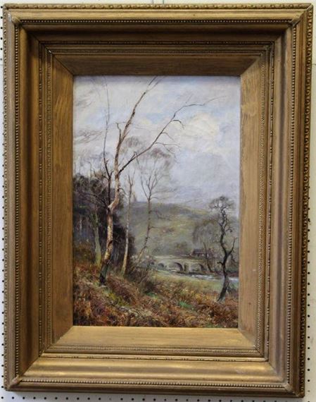 Henry Peach | Henry Peach ( active 1892-1928) Early autumnal landscape ...