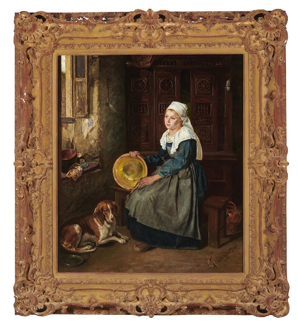 Helen Mabel Trevor | A MORNING DREAM (1881) | MutualArt