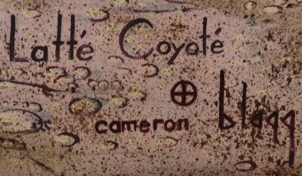 Cameron Blagg | Latte Coyote | MutualArt