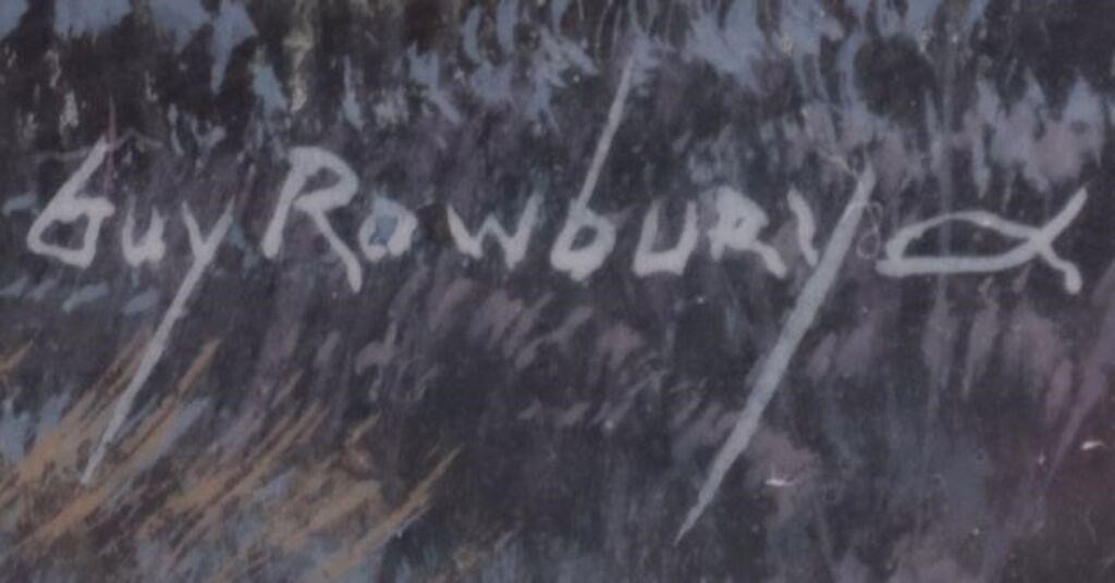 Guy Rowbury | Winter Campfire | MutualArt