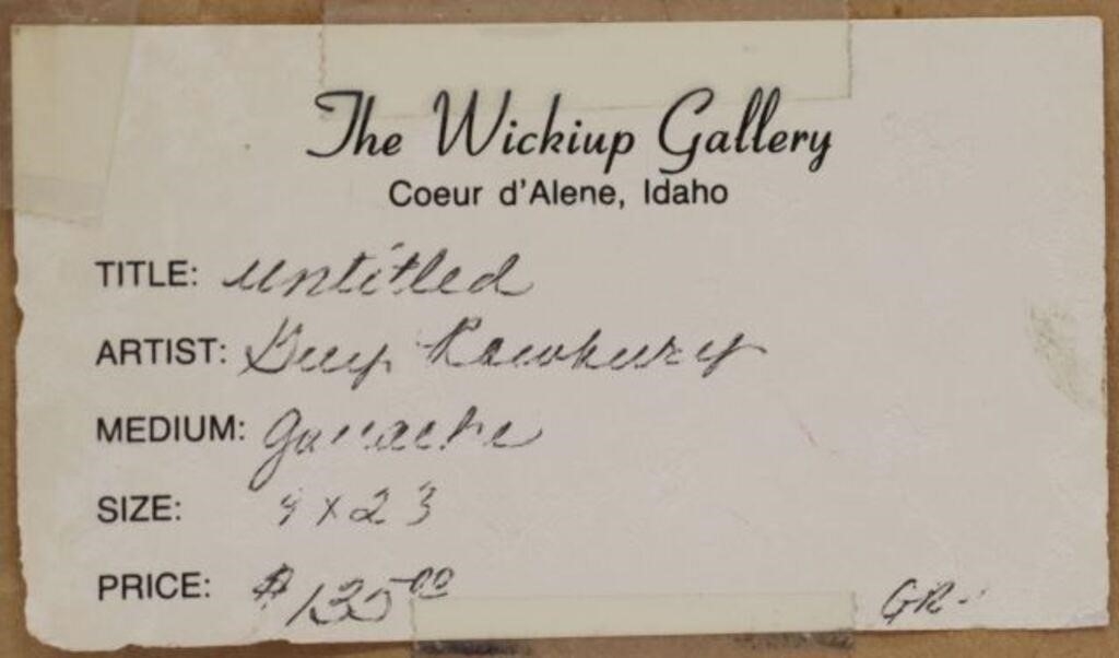 Guy Rowbury | Winter Campfire | MutualArt