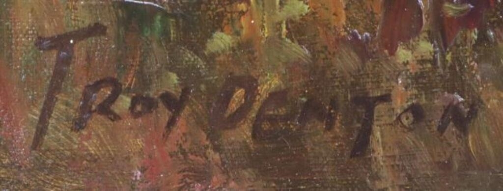 Troy Denton | Native American on Horseback | MutualArt