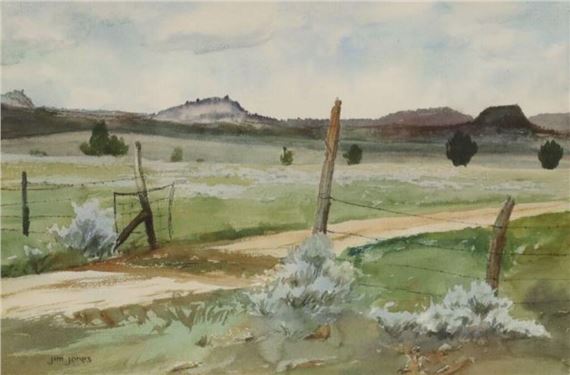Jim Jones | Ranch Landscape | MutualArt