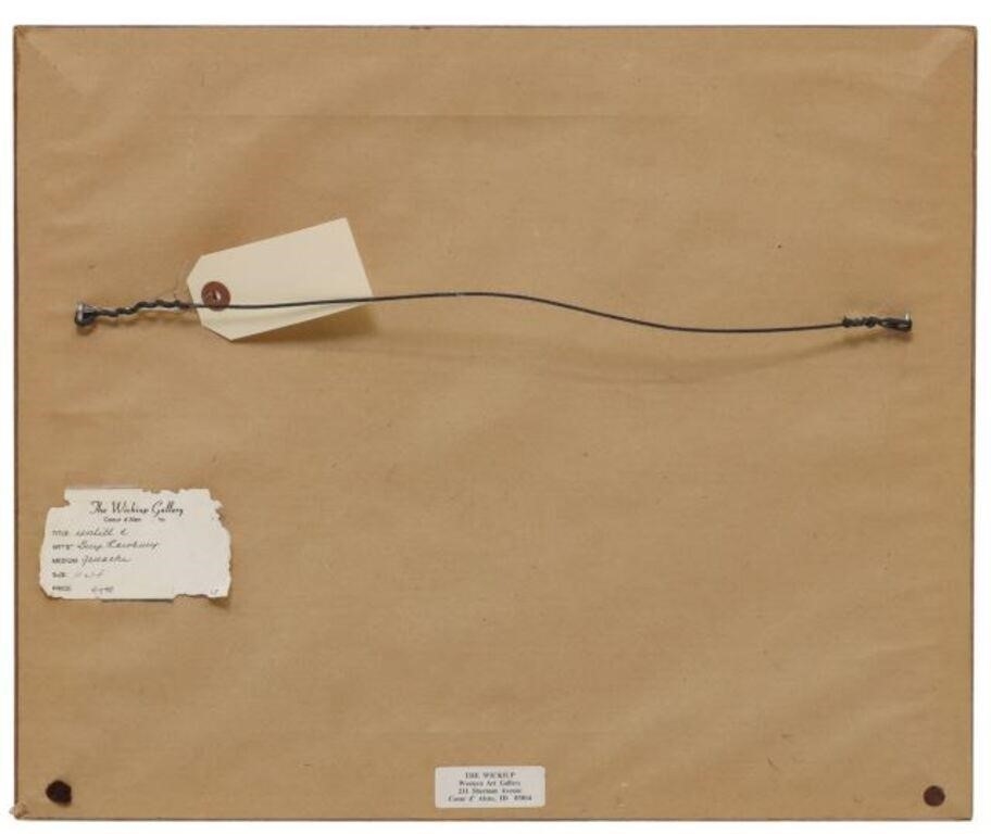 Guy Rowbury | Sunset over Native American Camp | MutualArt