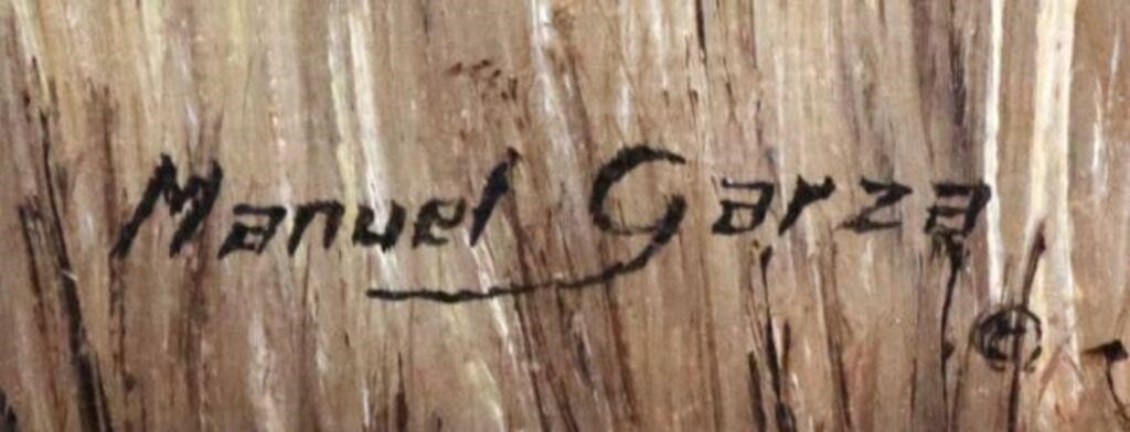 Manuel Garza | Landscape with Pheasants | MutualArt