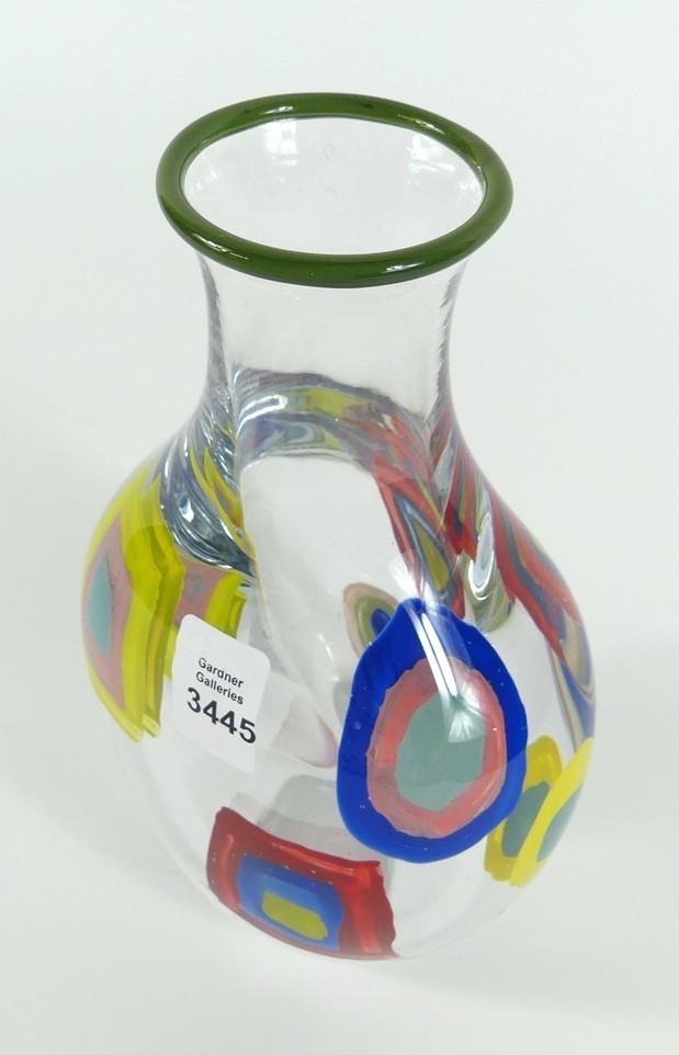 Mark Lewis | ART GLASS VASE (1994) | MutualArt