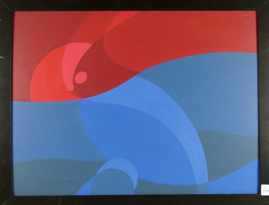 Ken Syrette | Abstract study in two colours | MutualArt