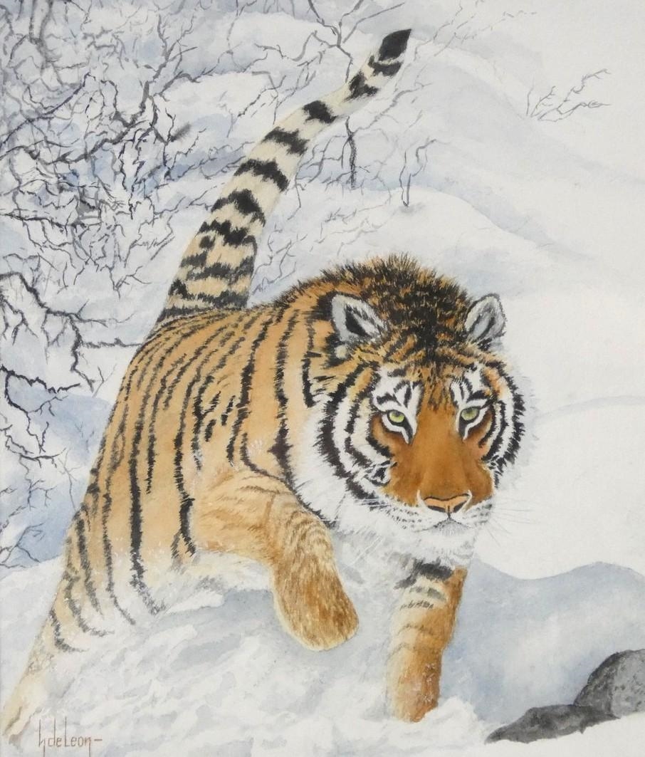 Nancy de Leon | Siberian Tiger | MutualArt