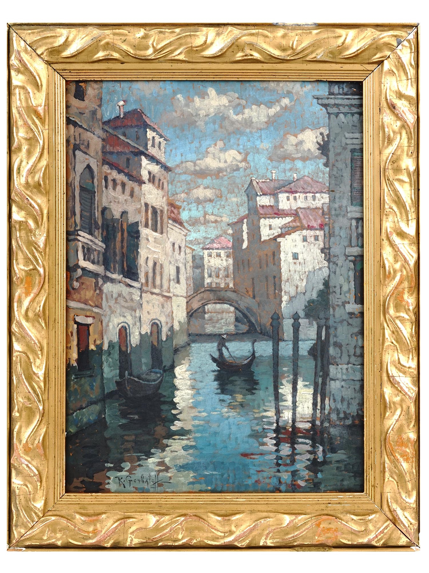 Konstantin Ivanovitch Stravropol Gorbatov | View of a Monastery (1933 ...