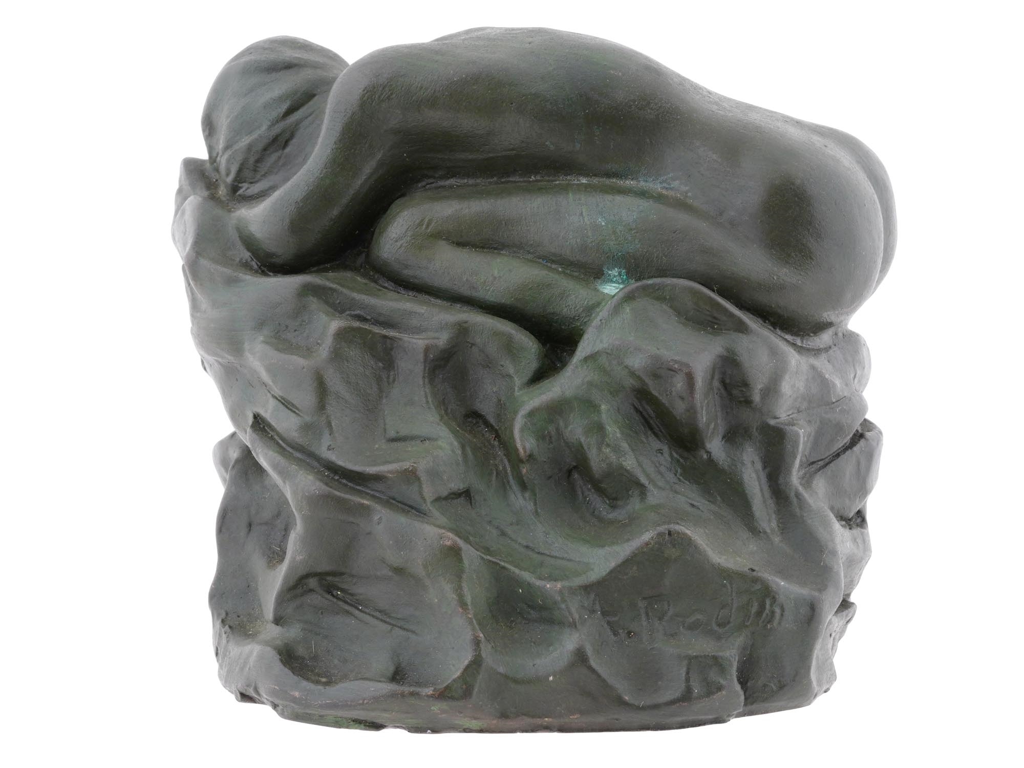 Auguste Rodin | FRENCH FEMALE NUDE BRONZE FIGURE | MutualArt