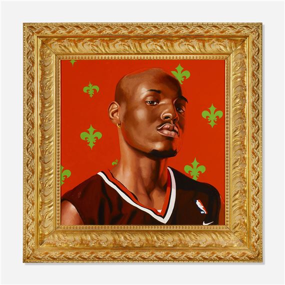 Kehinde Wiley | Portrait of a Man (2006) | MutualArt