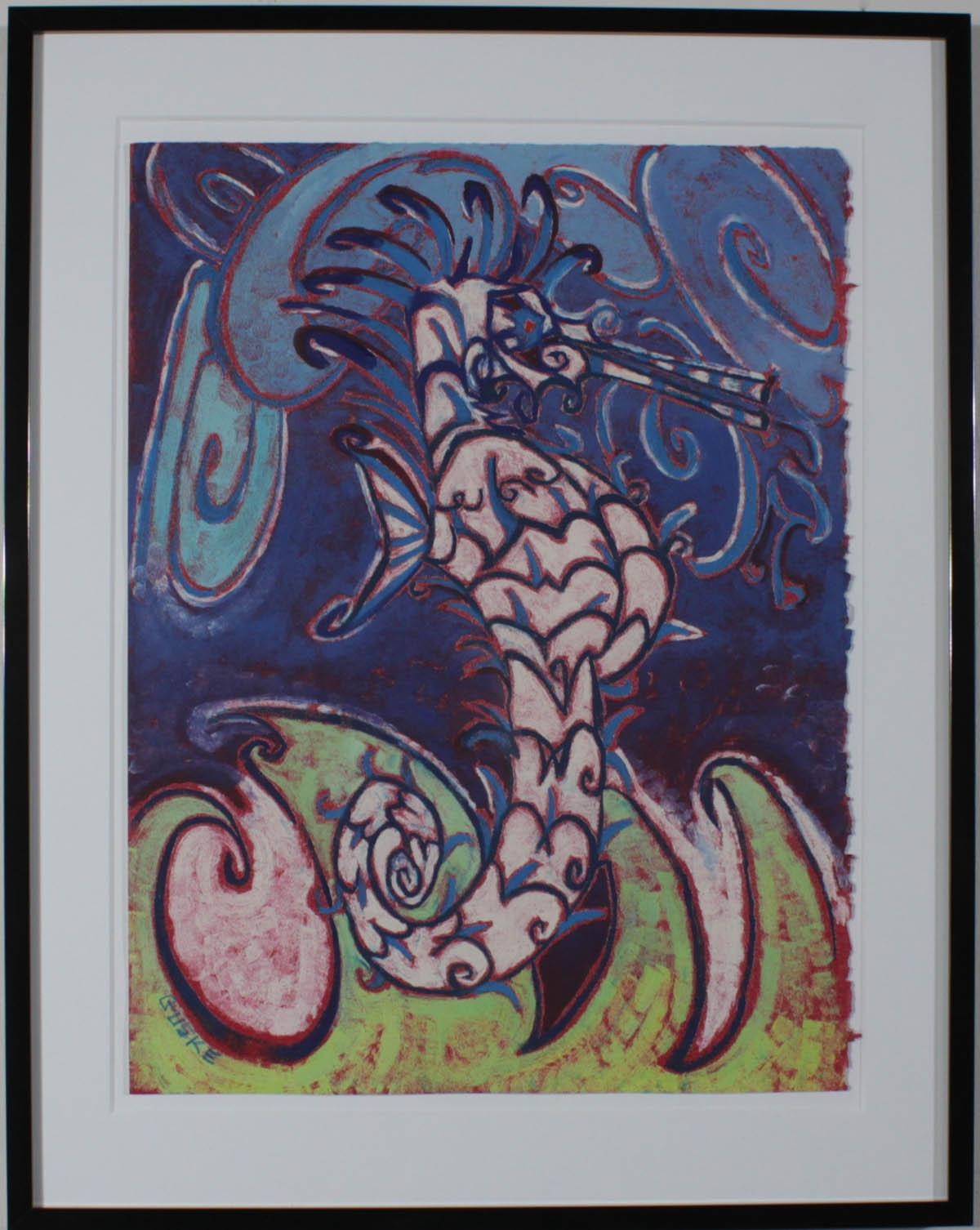 Jennifer Guske | Seahorse, Bird Woman, For Tim with many THANKS ...