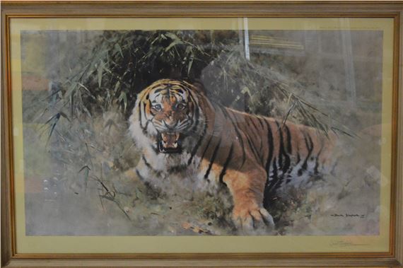David Shepherd | a print of tiger | MutualArt