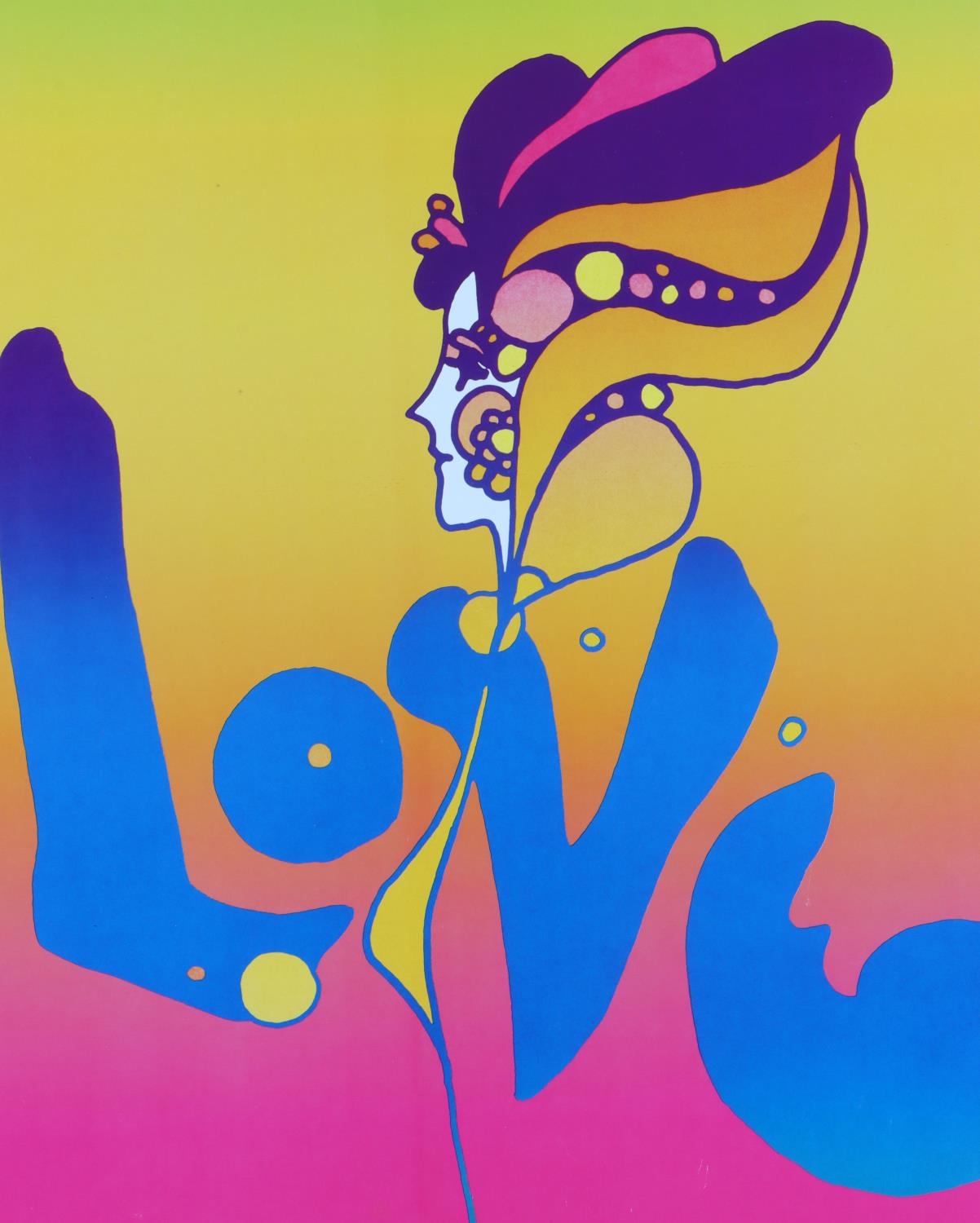 Peter Max | POP ART 1993 RETROSPECTIVE POSTER (1993) | MutualArt