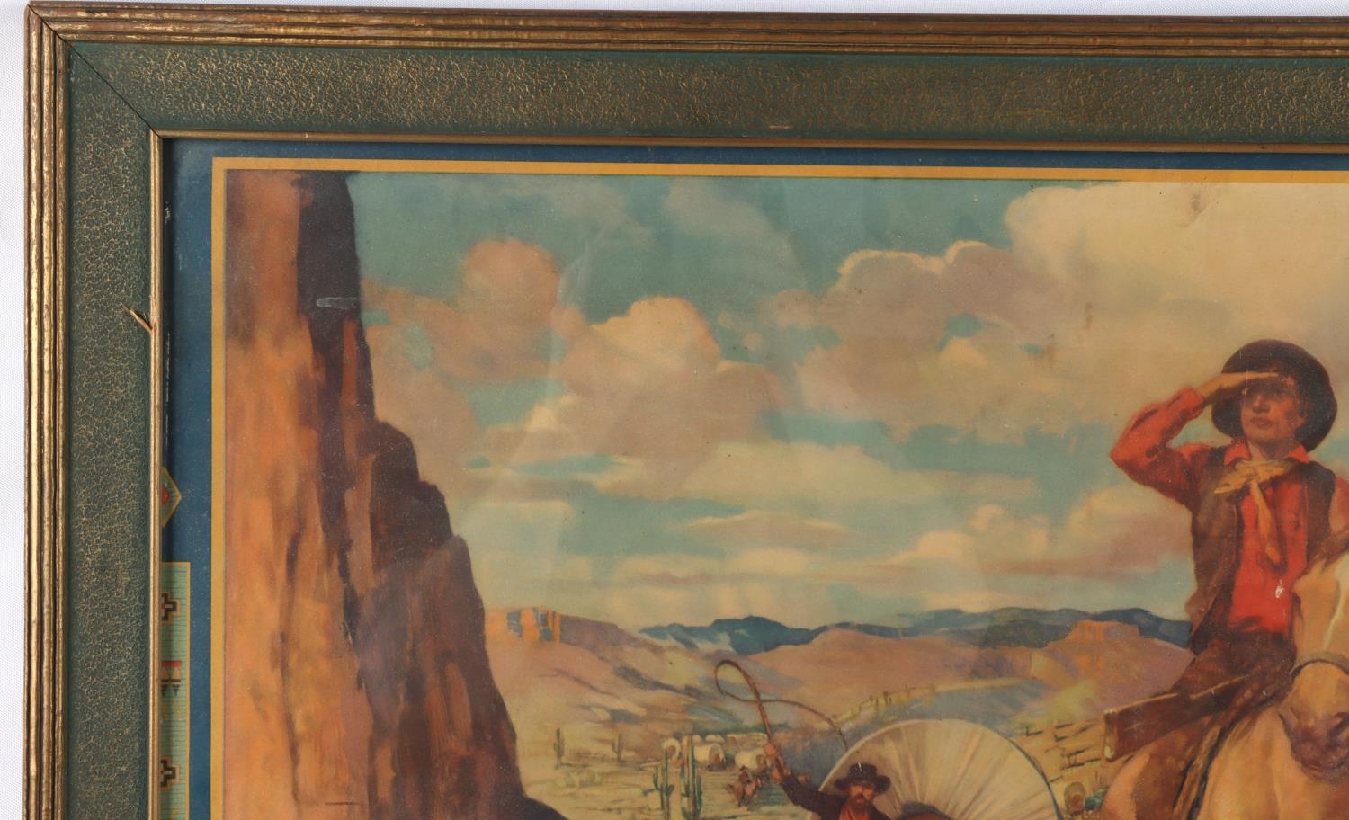 Arthur E. Becher | WAGON TRAIN & INDIAN SCOUT (1943) | MutualArt