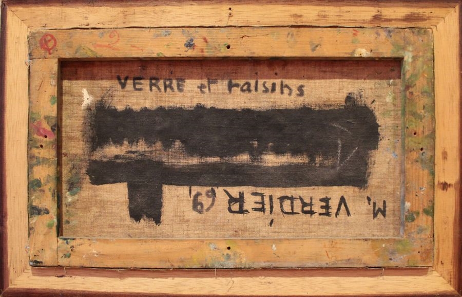 Maurice Verdier | Glass and grapes | MutualArt