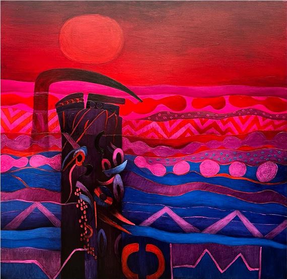 Fernando de Szyszlo | Sol negro (1992) | MutualArt