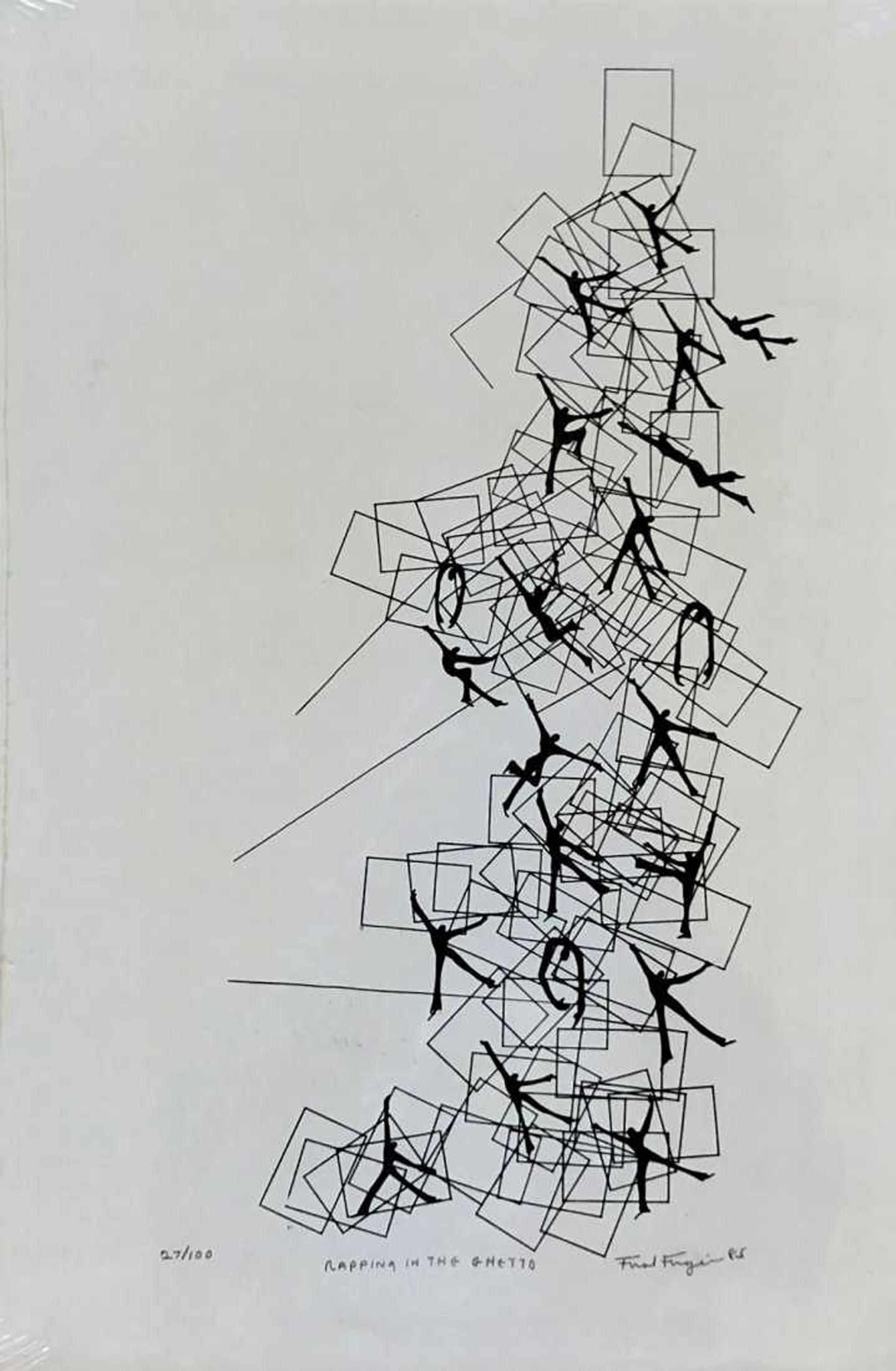 Frank Frazier | RAPPING IN THE GHETTO (1985) | MutualArt