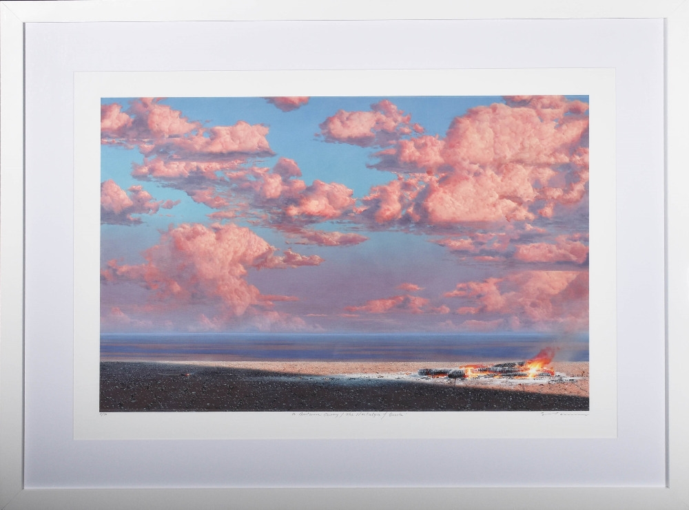 Tim Storrier | A Distance Away - The Nostalgia of Dusk | MutualArt