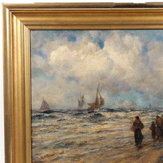 Robert Hopkin | Return of Fishing Boats | MutualArt