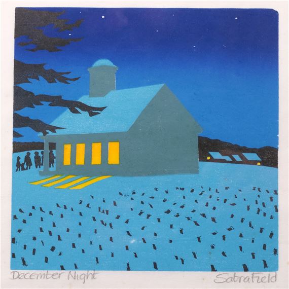Sabra Field | December Night | MutualArt