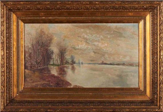 George Edward | Paisagem fluvial | MutualArt
