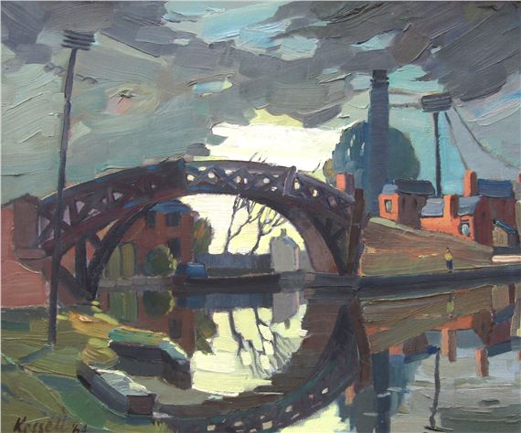 James Kessell | The Sutton Stop Bridge at Coventry (1964) | MutualArt