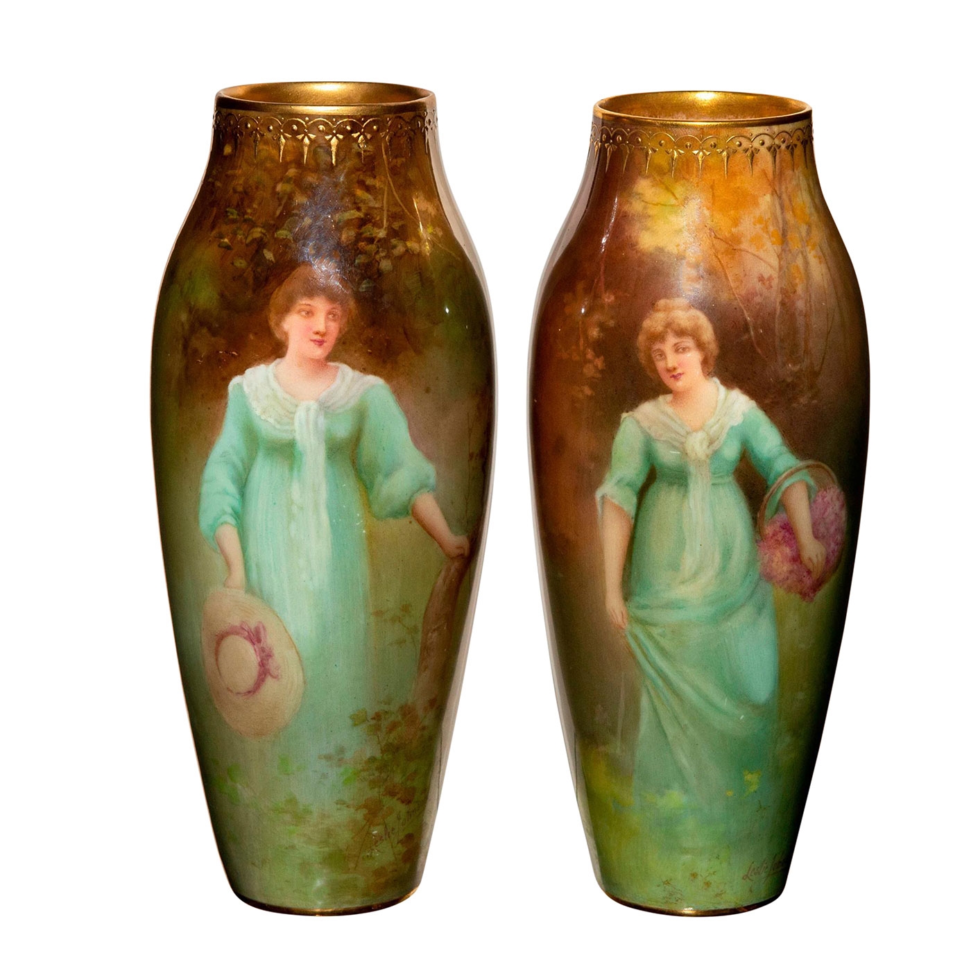 Royal Doulton | LESLIE JOHNSON VASES, MAIDEN (20) | MutualArt